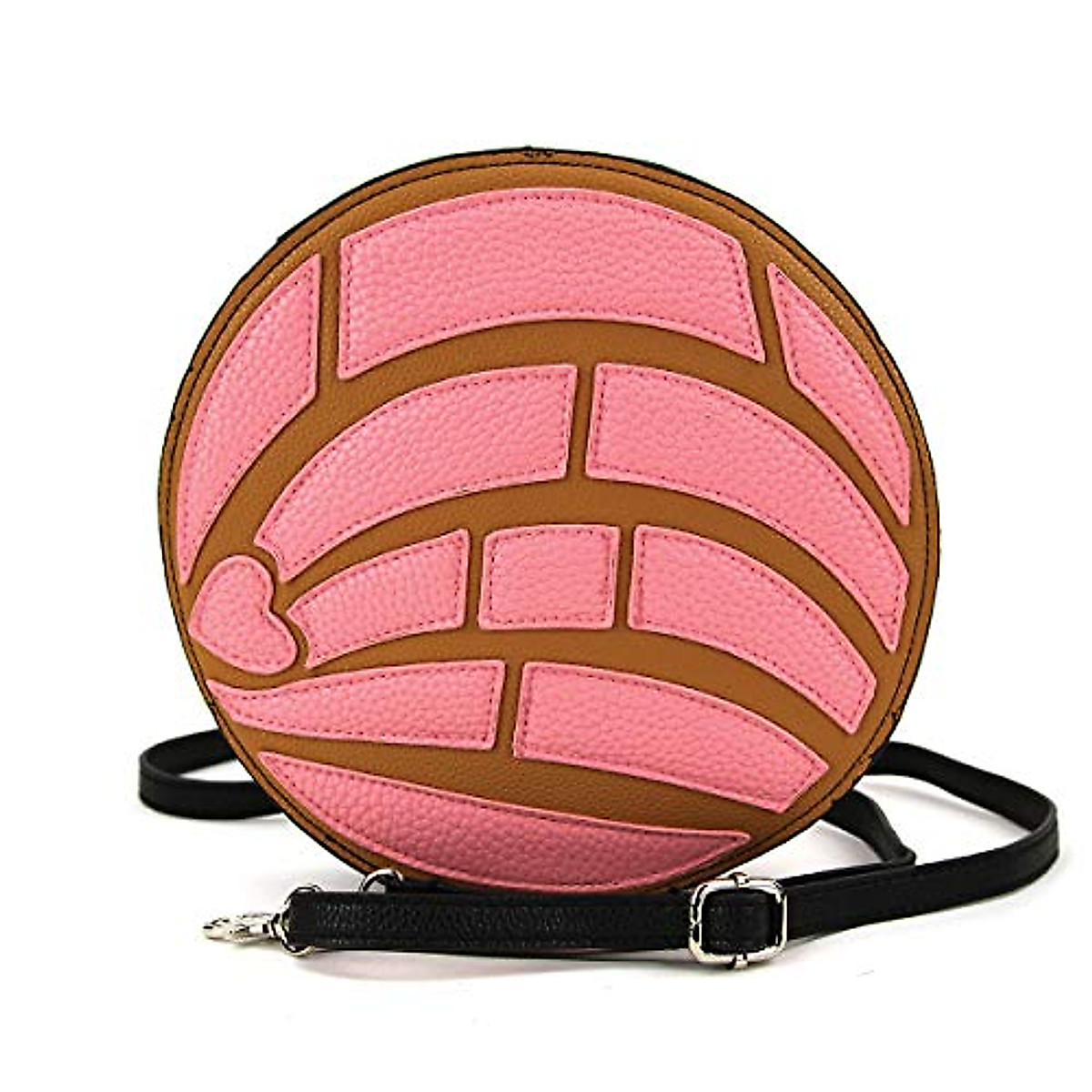 Sleepyville Critters - Teen Girl Concha Cross Body Bag in Vinyl | Great Novelty Gift Concha Purse in Vinyl | White Elephant Gifts Concha Cross Body Bag