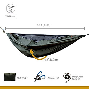 OneTigris Hideout Hammock Underquilt + KOMPOUND Camping Hammock