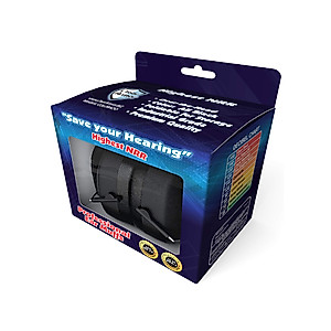 ClearArmor 2 Pack - Safety Shooting Ear Muffs Hearing Ear Protection - 31.5 dB SNR Noise Reduction - Comfortable Earmuffs that Work for Hunting, Gun Range, Mowing