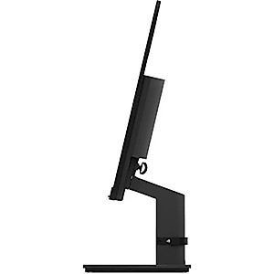 Lenovo ThinkVision S24e-20 23.8" Full HD 1920 x 1080 WLED LCD Monitor 2-Pack, 250 Nit, FreeSync, HDMI-VGA, Raven Black Bundle with Adjustable Desk Mount Monitor Stand