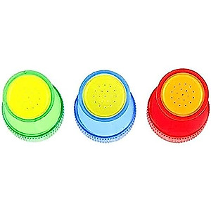 Meikakka Rose Hole Flower Head Water Spray.Bottle Top Waterers Garden Watering Can,Mini Watering Top Sprinkling Head for Indoor Plants Nozzle House Watering Tool for Plastic Blttles, 3pcs