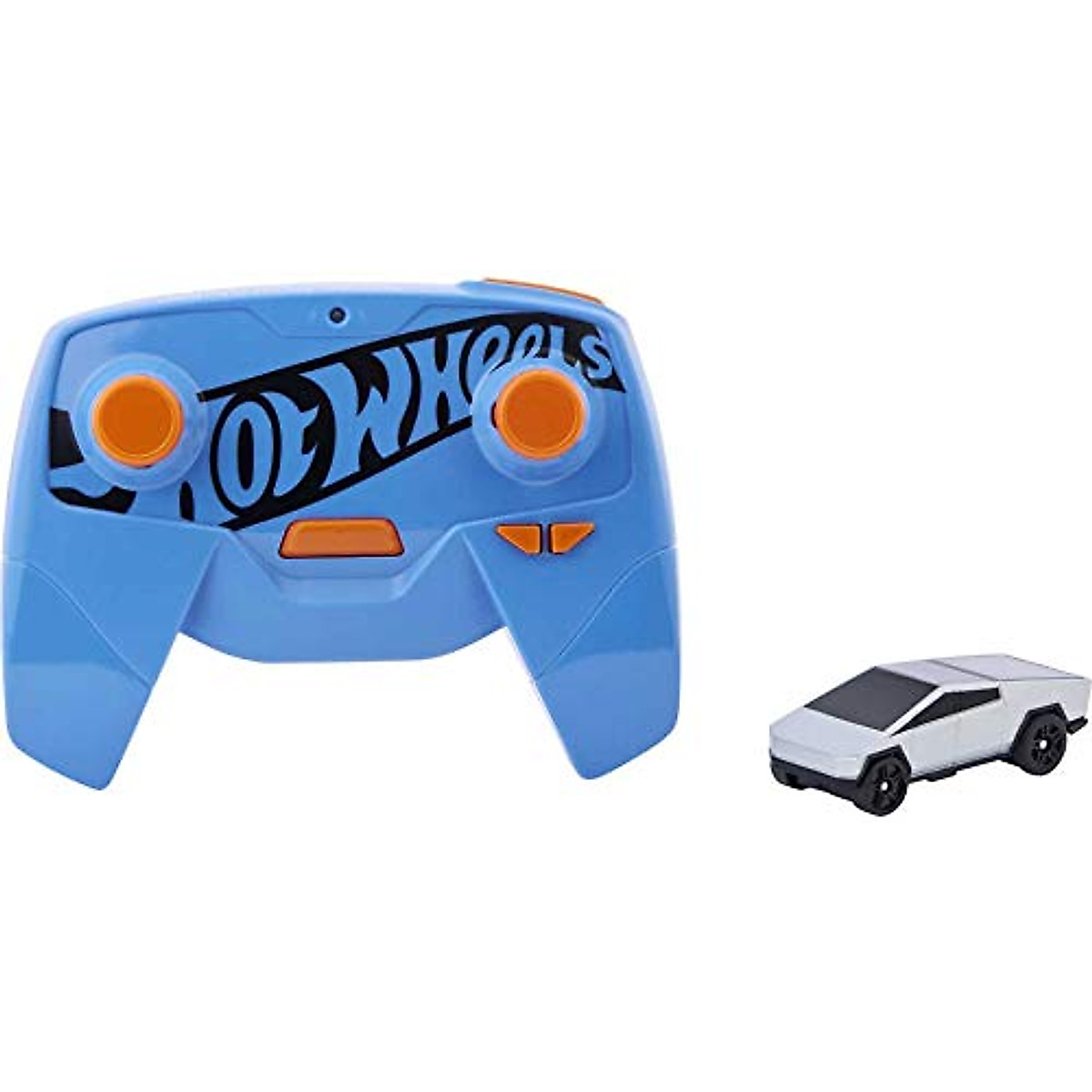 Hot Wheels RC 1:64 Scale Rechargeable Radio-Controlled Racing Cars for On- Or Off-Track Play, Includes Car, Controller & Adapter for Kids 5 Years Old & Up