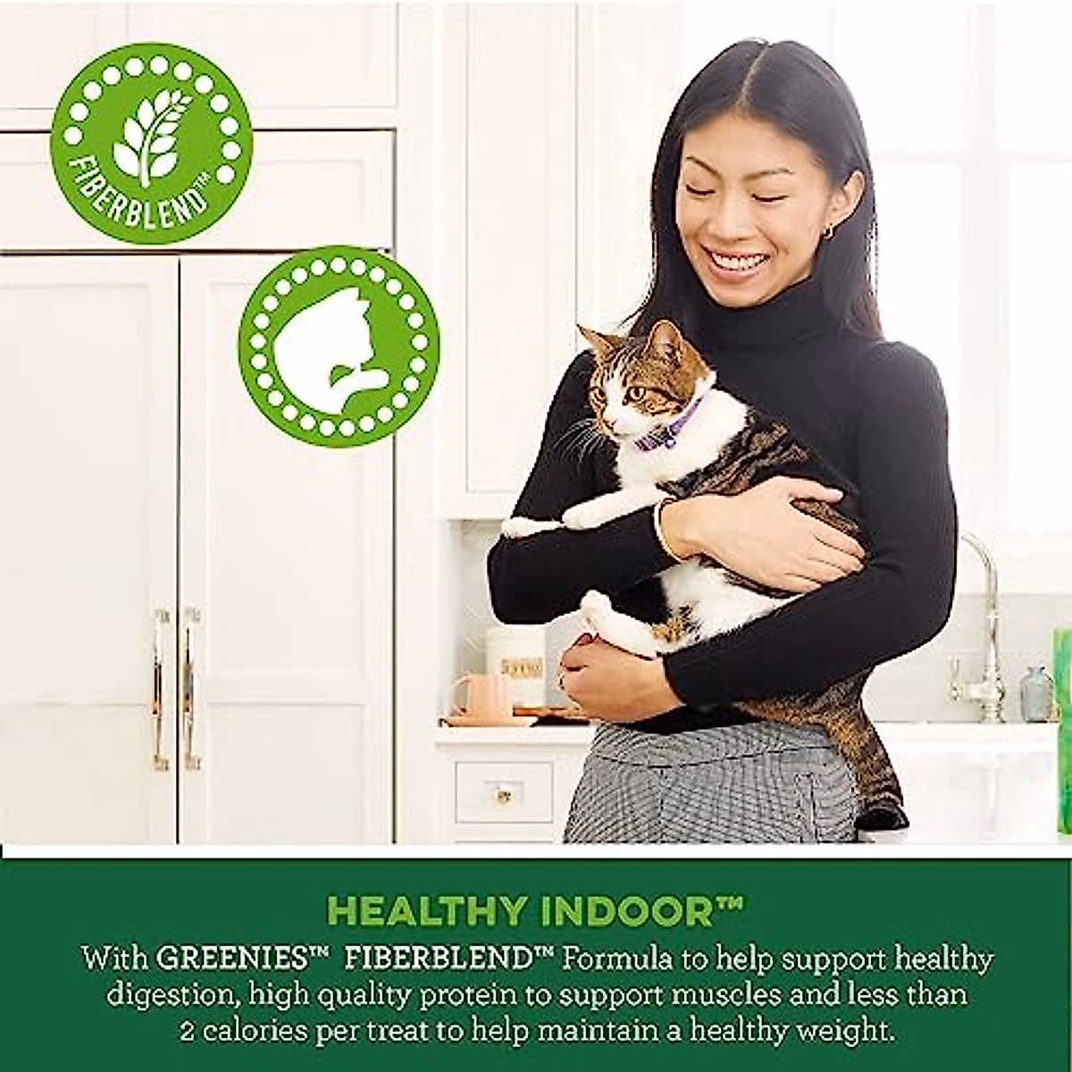 GREENIES Smartbites Hairball Control Tuna - 2.1 Oz, Pack of 4