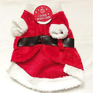 Christmas Santa Suit Festive Outfit for Small Dogs or Puppies