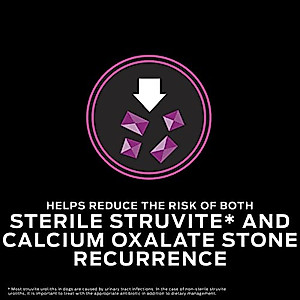 Purina Pro Plan Veterinary Diets UR Urinary Ox/St Canine Formula Dog Food Dry Kibble - 25 lb. Bag