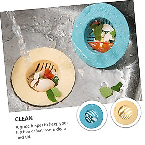 Veemoon Floor Drain Cover Water Filter Sink Strainer Bathtub Strainer Food Strainers Kitchen Sink Tub Drain Bathtub Stopper Sink Plug Toilet Sink Cover Accessories Household