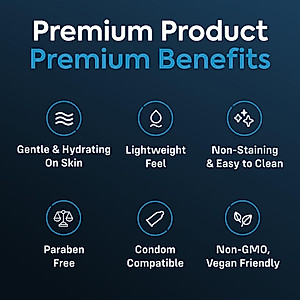 ONE® Condoms Oasis® Water Based Lubricant, 100ml | Mess-Free, Lightweight, Super Clean with an Easy Pump