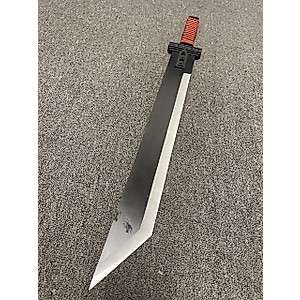 KinStore 28.5" Fantasy Broad Sword Ninja Machete Blade Full Tang Fixed Blade Hunting Tactical Survival Knife with Sheath