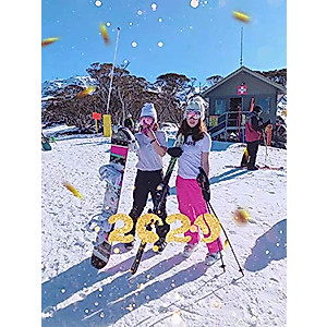 Dplus Ski Goggles Over Glasses - Wide View Snow/Snowboard Goggle Anti-Fog Dual Lens, Sports Goggles(blue)