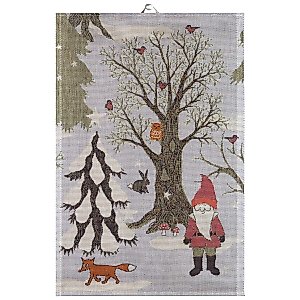 Ekelund Weavers - Julpromenad - Cotton Kitchen Towel