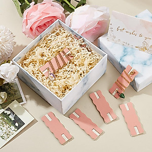 OLYCRAFT 10pcs Portable Tangle-Free Jewelry Organizer 1x2.6x0.1 Inch Rectangle Tangle-Free Necklaces Containers Necklace Card Holder Universal Jewelry Storage Case for Chain Necklaces Jewelry Storage