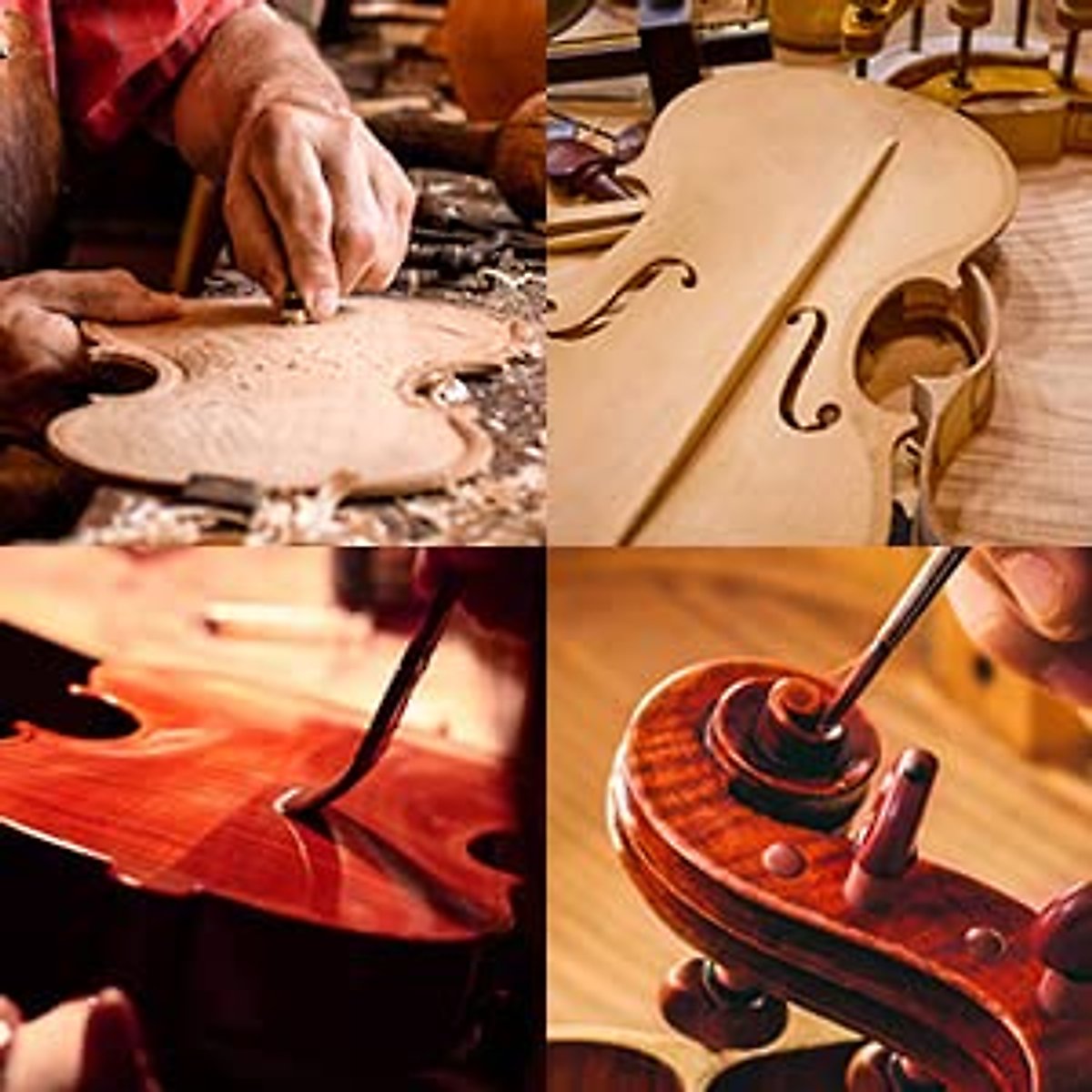 Eastar 1/4 Violin Set for Beginners, Fiddle Quarter Size with Hard Case, Rosin, Shoulder Rest, Bow, and Extra Strings (Imprinted Finger Guide on Fingerboard)， EVA-2