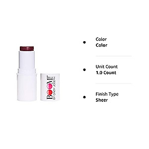 BOOM! by Cindy Joseph Cosmetics Boomstick Color - Lip & Cheek Tint Makeup Sticks for Older Women & Mature Skin - Cream Blush Stick for Cheeks & Lips