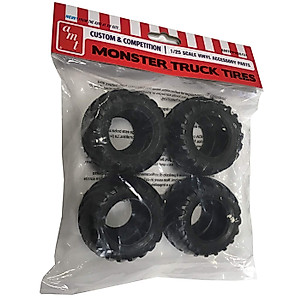 AMT 1/25 Monster Truck Tire Parts Pack, AMTPP026