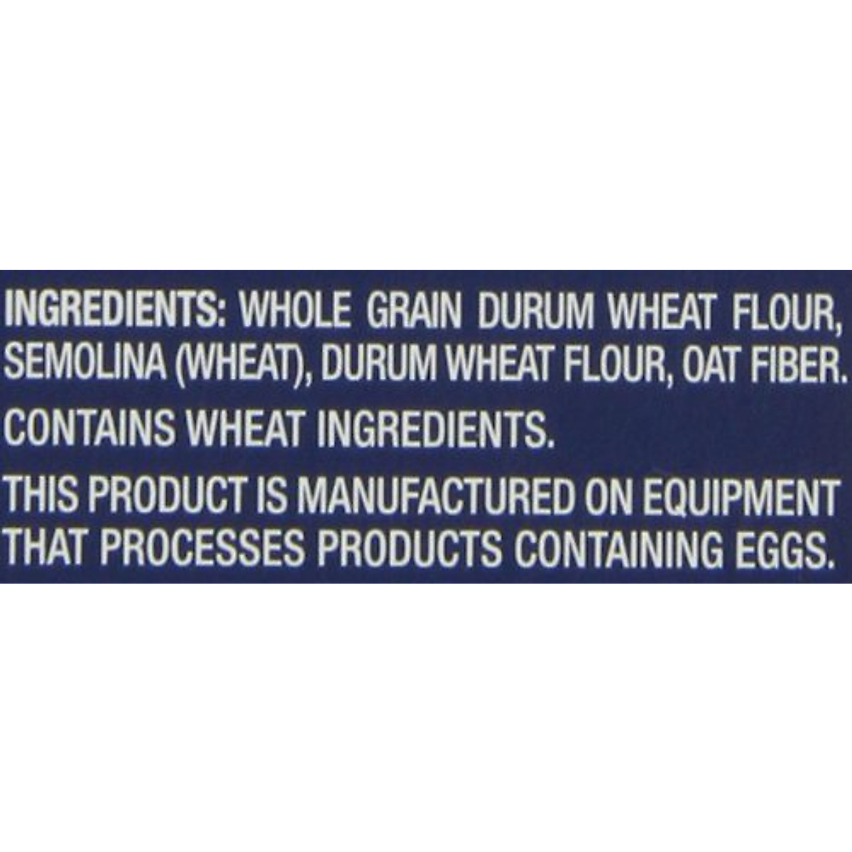 Whole Grain Pasta, Thin Spaghetti, 16oz,(Pack of 4)