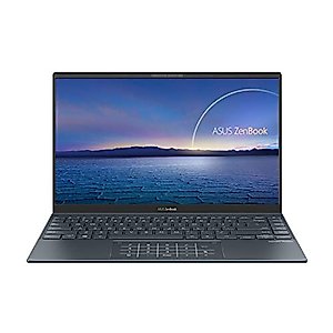 Newest Asus Zenbook 14" IPS FHD NanoEdge Bezel Display Ultra-Slim Laptop, 4th Gen AMD Ryzen 7 4700U 8-Core, 16GB RAM, 1TB PCIe SSD, Backlit Keyboard, NumberPad, Windows 10 Pro, Pine Gray