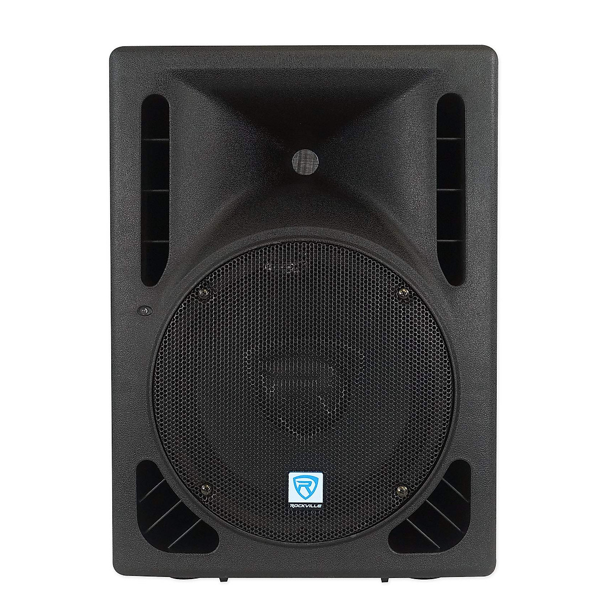 Rockville RPG10BT V2 10" Powered 600W DJ PA Speaker Bluetooth/Wireless/Remote/EQ, 10”, Black