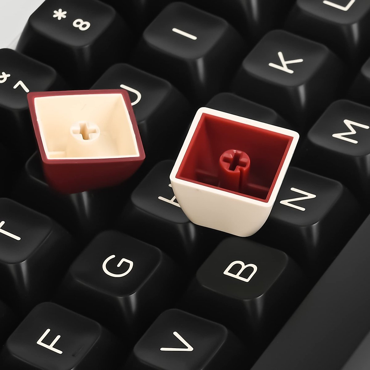 Rome ASA Custom keycaps ，150 Keys Double-Shot Key Cap Set for Cherry/Gateron MX switches 60 Percent / 64/61 Gaming Mechanical Keyboard