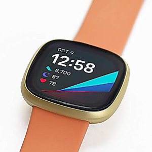 ArmorSuit [6 Pack] MilitaryShield Screen Protector Designed for Fibit Versa 3 / Fitbit Sense (2020) Max Coverage Anti-Bubble HD Clear Film