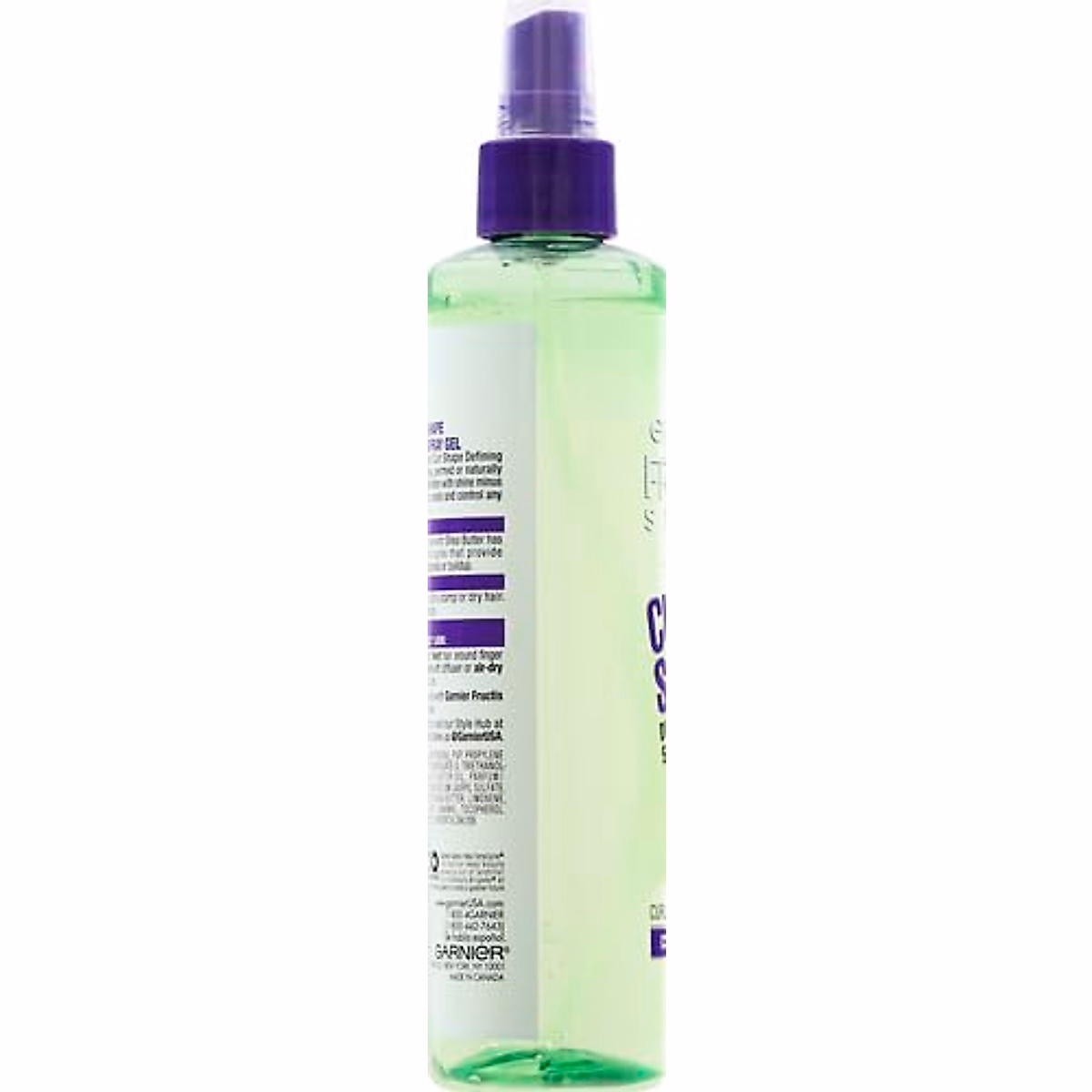 Garnier Fructis Style Curl Shape Defining Spray Gel, Curly Hair, 8.5 Fl Oz
