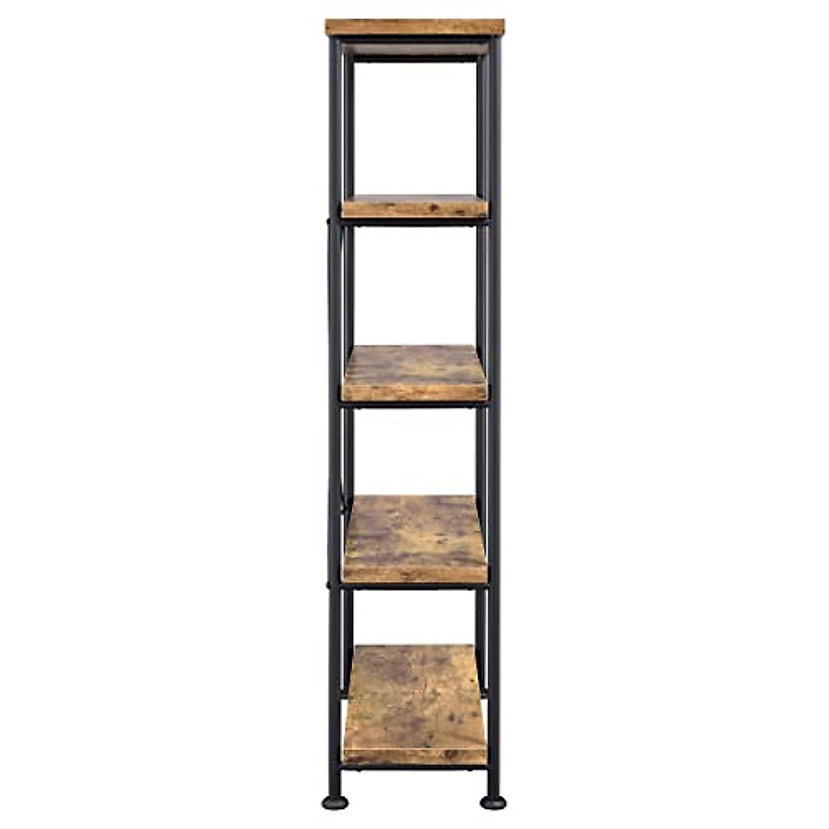 Coaster Home Furnishings Bookcase, Antique Nutmeg and Black