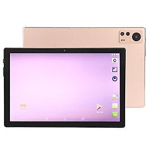 10.1 Inch IPS Tablet, 8G RAM 256GB ROM Tablet PC, 2.4 5G WiFi, 8MP 20MP Cameras, 8 Core CPU, GPS Navigation, 6000Mah Battery, Dual SIMs, for Adults Kids