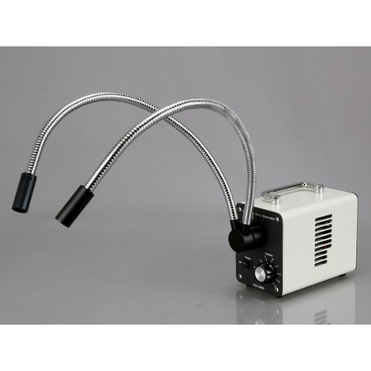 AmScope LED-50WYR 50W LED Fiber Optic O-Y Light Microscope Illuminator