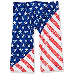 TYR Str Spngld Alovr Jam, RD/WHT/BLU, 34