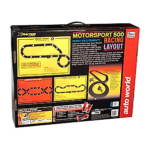 Auto World 14' Motorsport 500 Slot Race Set Slot Race Set