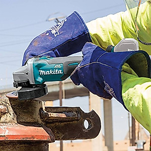 Makita XAG04Z 18V LXT® Lithium-Ion Brushless Cordless 4-1/2” / 5" Cut-Off/Angle Grinder, Tool Only