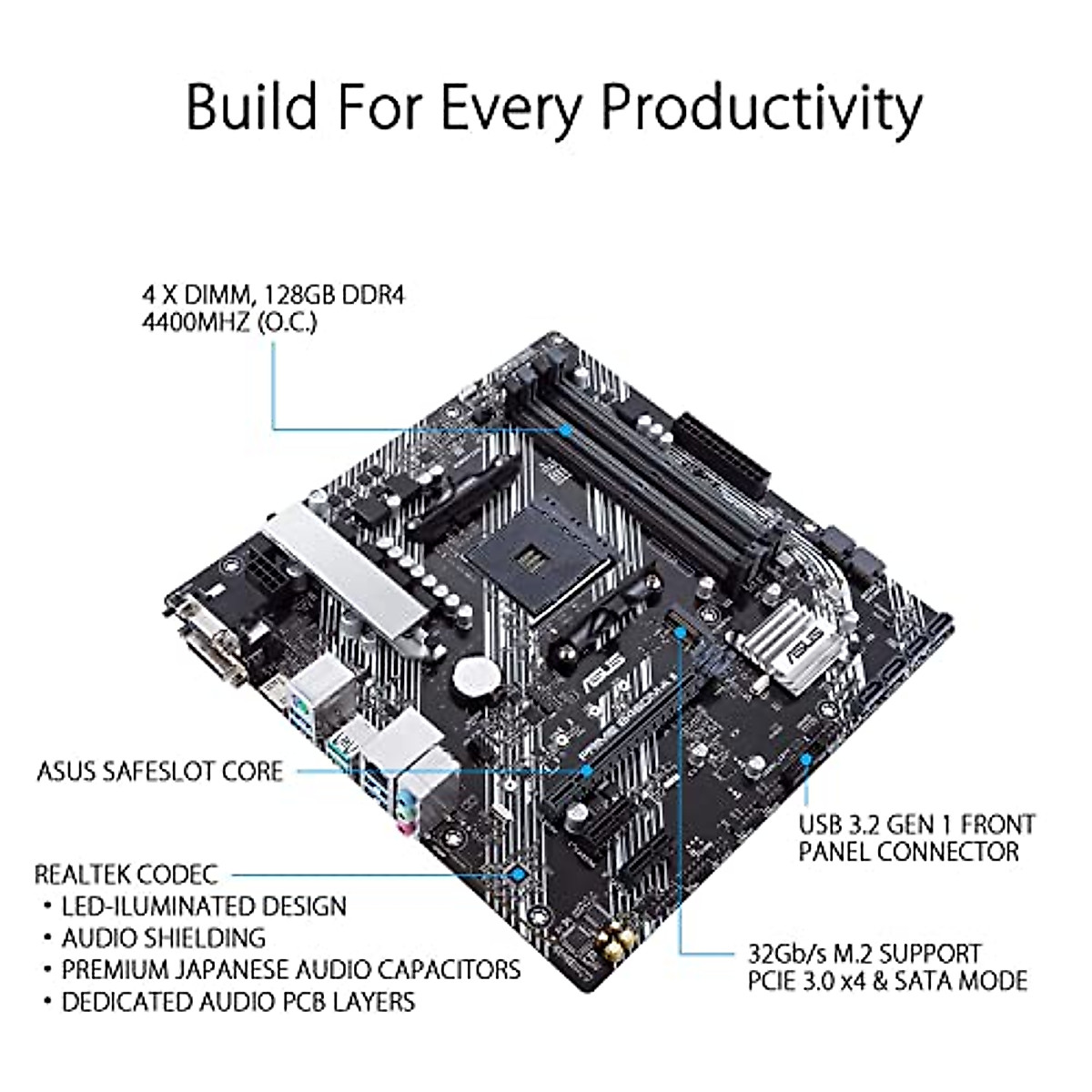 Micro Center AMD Ryzen 5 5500 6-Core, 12-Thread Unlocked Desktop Processor Bundle with ASUS Prime B450M-A II AMD AM4 (Ryzen 5000, 3rd/2nd/1st Gen Ryzen Micro ATX Motherboard