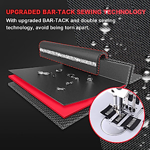 Comnova Mobility Scooter Cover 56 Inch - 600D Scooter Covers Heavy Duty & Waterproof, Outdoor Electric Scooter Cover Accessories Universal Fit for Most Mobility Scooters