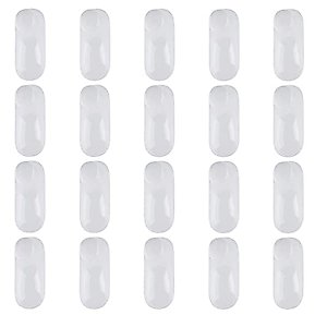 Clear Baby Feet Display Showcase: 20 Pairs Plastic Kids Shoe Trees Toddler Booties Shaper Stand Shoes Kids Socks Holder Supports