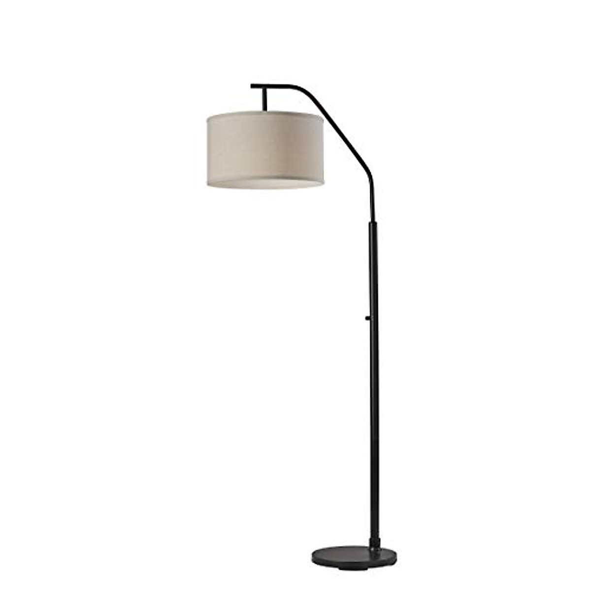 Adesso Home SL1140-01 Transitional Floor Lamp from Max Collection in Black Finish, 25.00 inches, Bronze