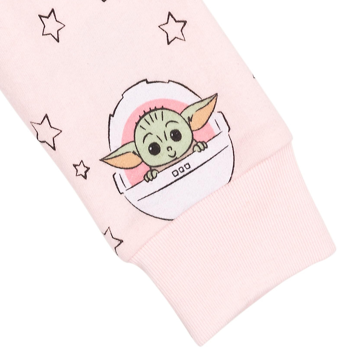 STAR WARS The Child Big Girls Sweatshirt Pink 10-12