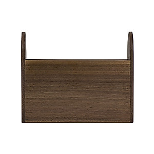 Consdan Napkin Holder, Wooden Napkin Holder, Suitable for Kitchen, Restaurant, Bar, Office, Parties, Home Décor (Solid Walnut)