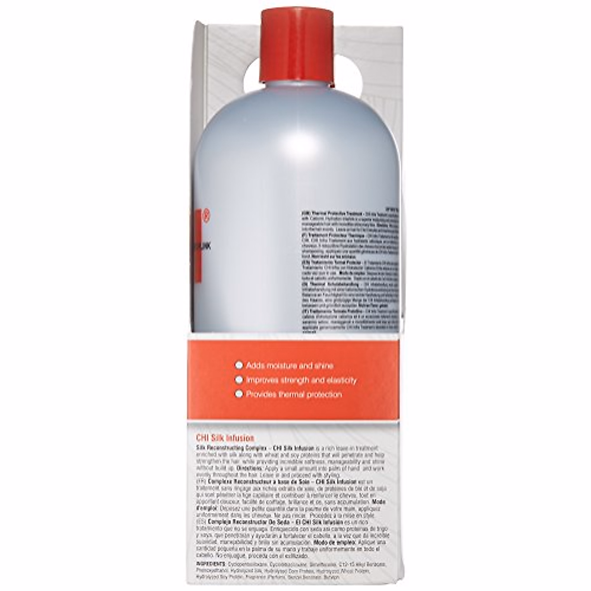 CHI Infra Shampoo 32oz , Infra Treatment 32oz & Silk Infusion 2oz Kit