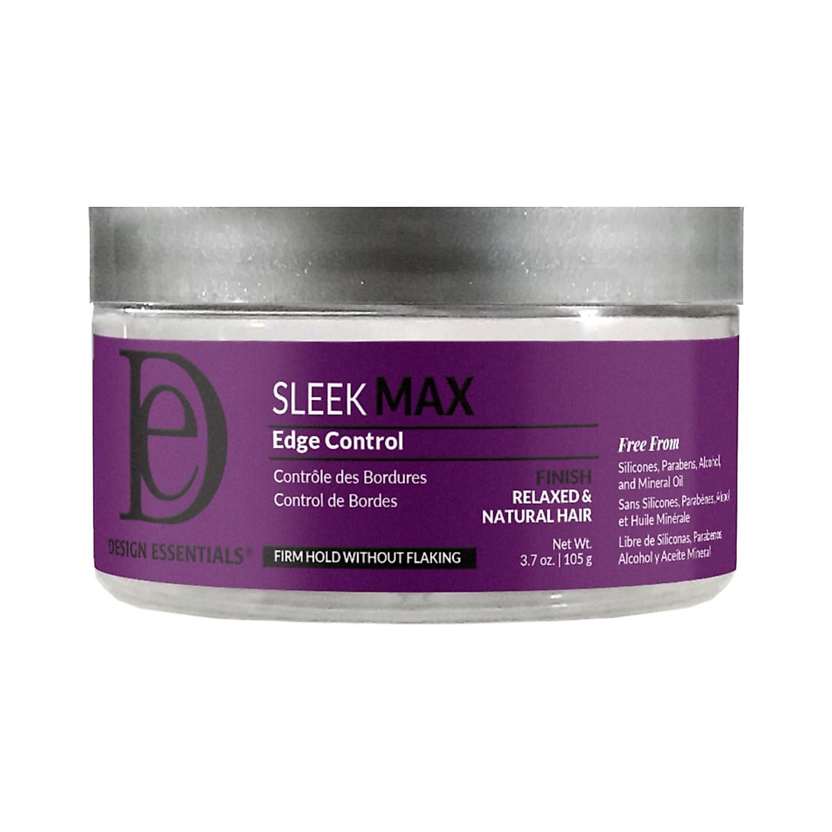 Design Essentials Sleek MAX Edge Control For Smooth All Day Hold & Style, 2.3 Ounce