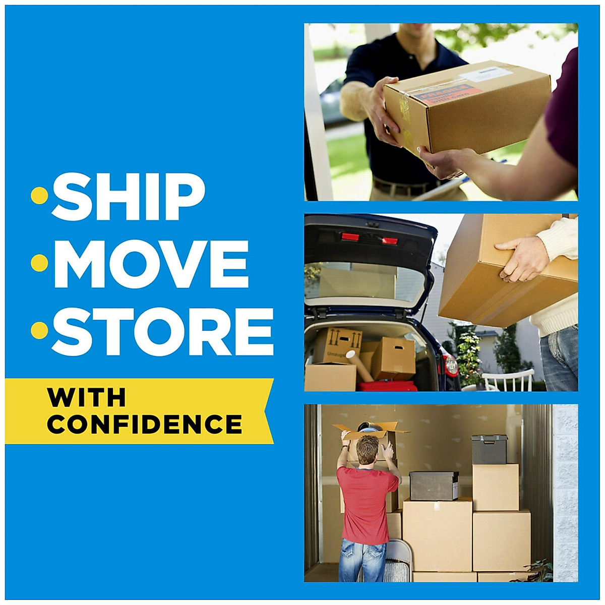 Scotch Heavy Duty Packing Tape with Dispenser