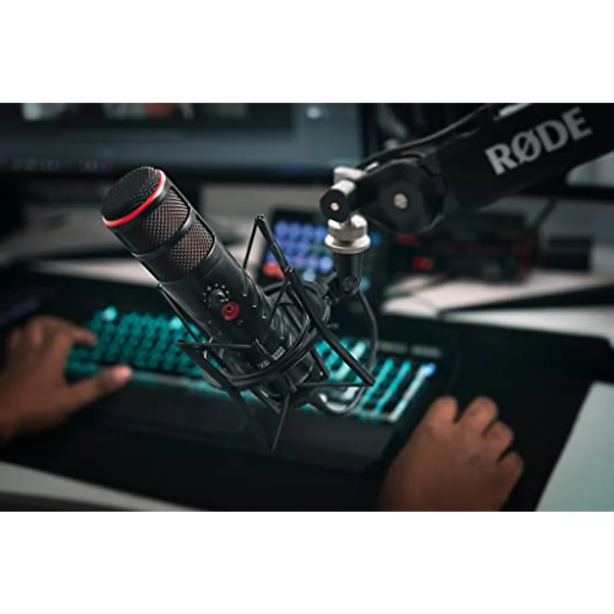 RØDE X XDM-100 Professional USB Dynamic Microphone and Virtual Mixing Solution For Streamers and Gamers,Black