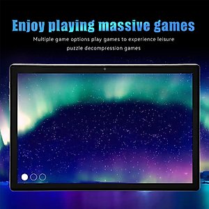 Zunate Android 12 Tablet, 10.1 inch WiFi Tablets 8GB RAM 256GB ROM, Quad Core Processor Tableta Computer with Dual Camera, 7000mAh Battery, 1960x1080 FHD Touchscreen