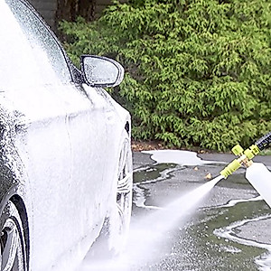 Sun Joe SPX-FCS1G Premium Snow Foam Cannon Pineapple Pressure Washer Rated Car Wash Soap and Cleaner, 1-Gallon