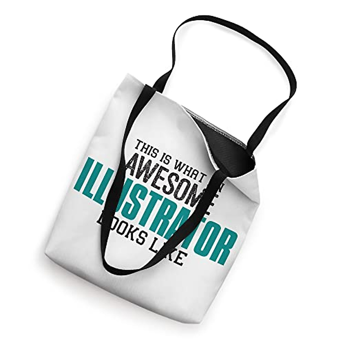 This is what an awesome Illustrator looks like Gift Designer Tote Bag