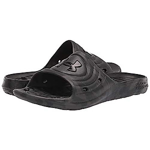 Under Armour Men's Locker Camo, Black (002)/Jet Gray, 8 M US