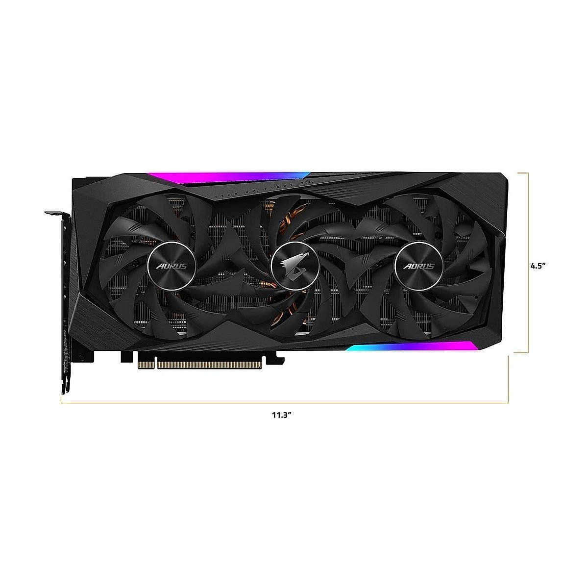 GIGABYTE AORUS GeForce RTX 3070 Master 8G Graphics Card, 3X WINDFORCE Fans, 8GB 256-bit GDDR6, GV-N3070AORUS M-8GD Video Card