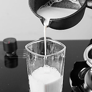 Cabilock Cast Iron Pot Pasta Pot Cast Iron Pot, Baking Heating Holder Cheese Heating Pot Kitchen Butter Heating Pot 1 Pc Butter Cast Iron Pot Pasta Pot