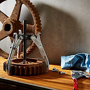 KS TOOLS Uni Puller 2 and 3 Leg, 120mm, Clear