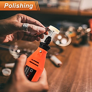 480Pcs Rotary Tool Accessories Kit, GOXAWEE 1/8 inch Shank Rotary Tool Accessory Set, Multi Purpose Universal Kit for Cutting, Drilling, Grinding, Polishing, Engraving & Sanding