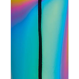 BarCraft BCSGRBOW4PC Metallic Rainbow Iridescent Shot Glasses, 50 ml (2 fl oz), Set of 4, 5 x 5 x 6 cm