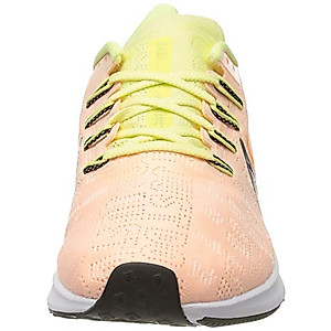 NIKE Women's Running Shoes, Multicoloured Crimson Tint Black Luminous Green 800, 10.5 AU